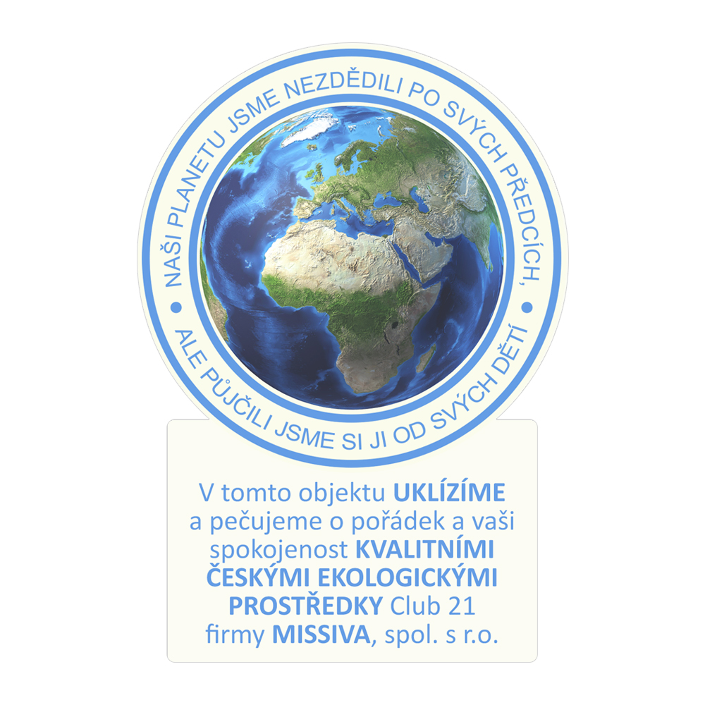 Samolepka na dveře - Missiva
