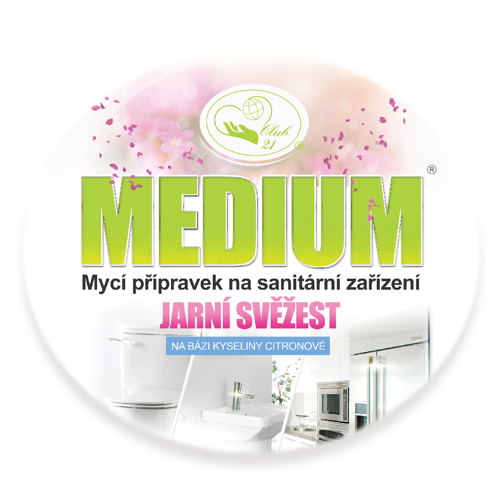 Velká etiketa/samolepka Medium Jarni svěžest - Missiva