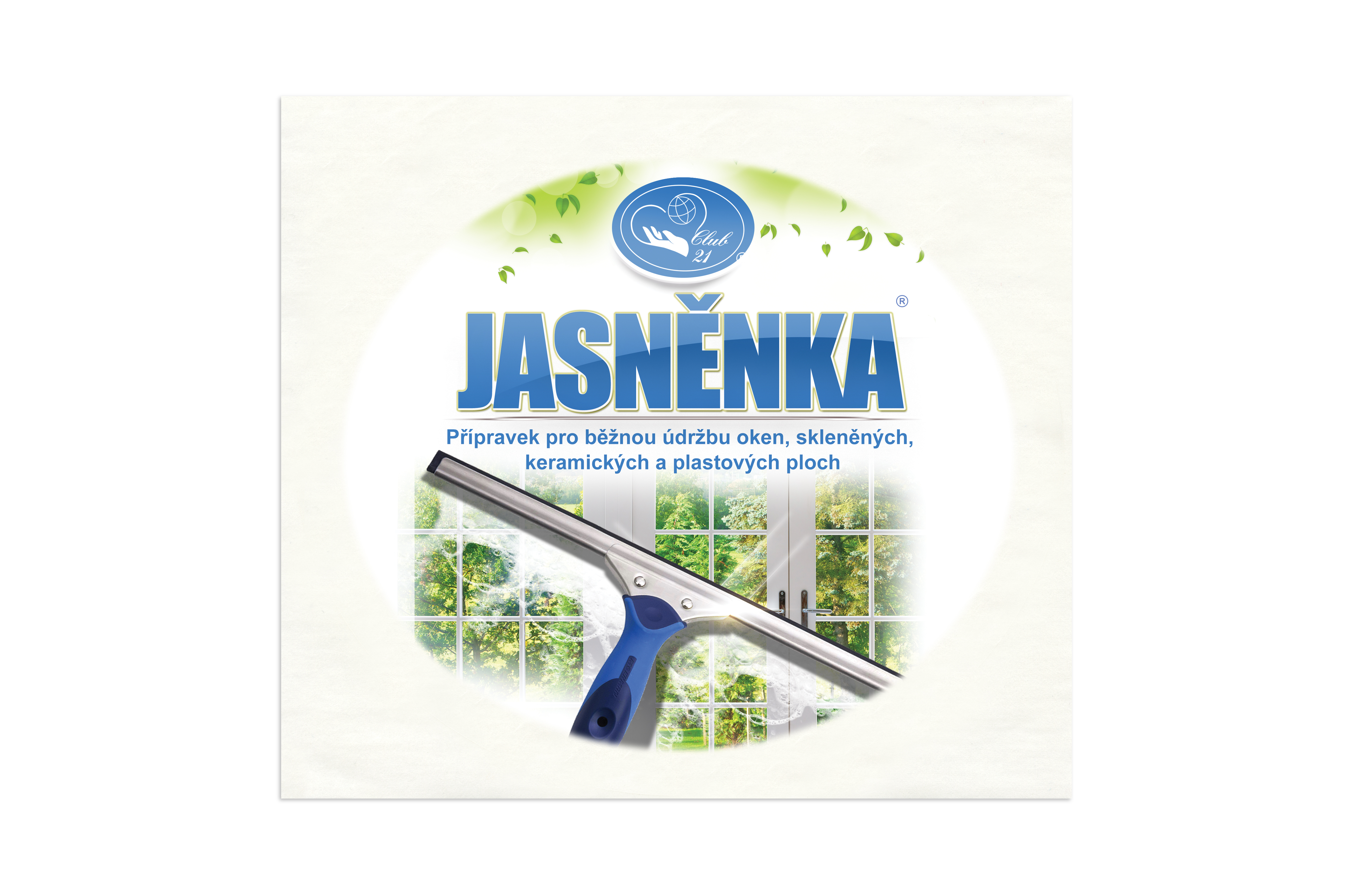 Velká etiketa/samolepka Jasněnka - Missiva
